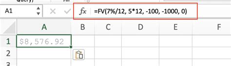 excel fv function tutorial calculate future value step by step 2025