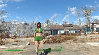 Sexy Vanilla Vault Suit For Vanilla Body Female And Male At Fallout Nexus Mods And