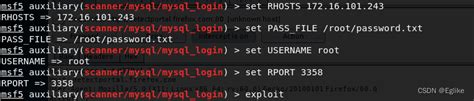 渗透测试实战：mysql端口探测与安全漏洞利用 Csdn博客