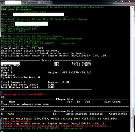 issue 628 · openkore openkore · github