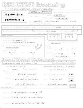 Geometry Inductive Reasoning Doodle Note By Genesis Prieto TPT