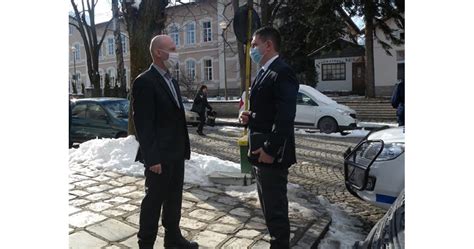 Министър Терзийски се срещна със служители на МВР в област Монтана