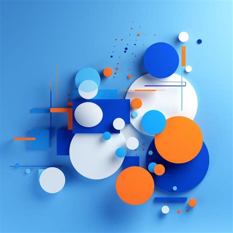 Premium Photo Geometric Abstract Backgrounds Design Composition Of Simple Geometric Shapes On