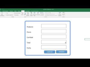 Como Hacer Una Base De Datos En Excel Con Macros Blow Up