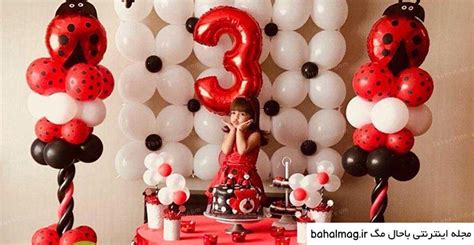 عکس کیک تولد دخترانه ی دختر کفشدوزکی ️ بهترین تصاویر