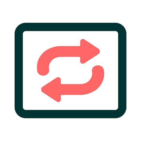 Repeat Button Icon Design 53418755 Vector Art At Vecteezy