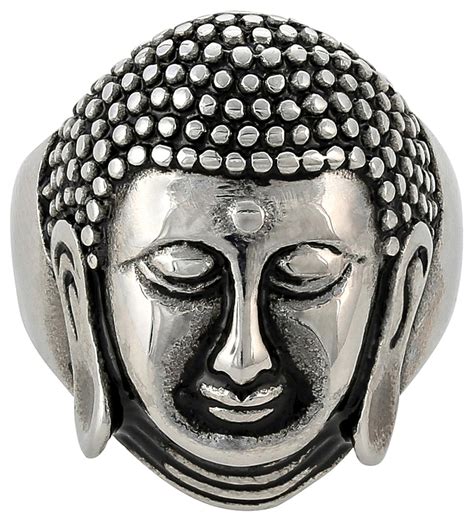 Ring Buddha Head Ringgröße 17 Online Bei Bijou Brigitte