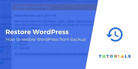 How To Restore Wordpress From Backup Using A Plugin Or Cpanel