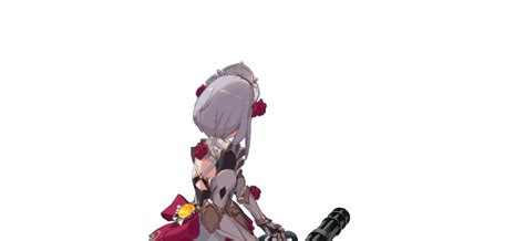 Noelle With A Minigun Template Feel Free To Use It R Genshin Memepact