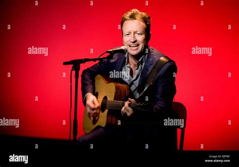 Belgian Singer Marka Playing His Show Marka Se Reprend In Brussels Belgium 06 12 2013 Stock