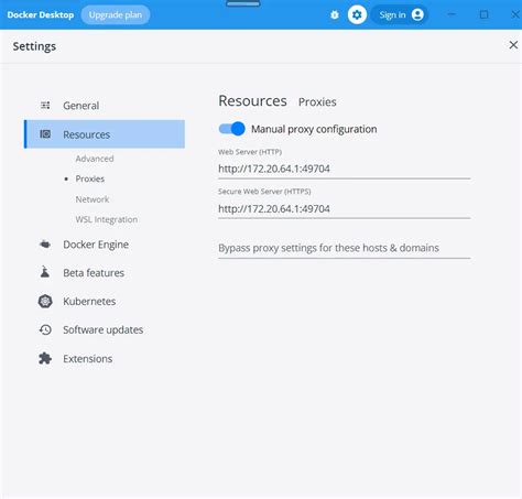 Windows Docker 代理设置 Anubis的小窝
