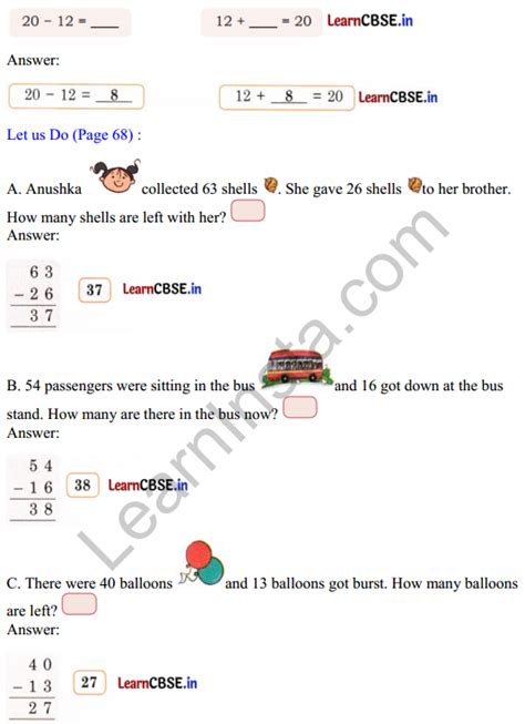 Joyful Mathematics Class 2 Solutions Chapter 6 Decoration For Festival Addition And Subtraction