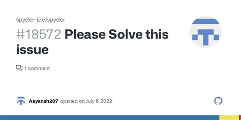 Please Solve This Issue Issue Spyder Ide Spyder GitHub