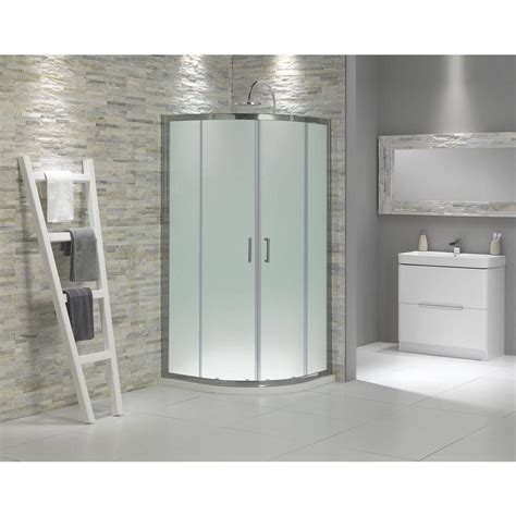Frosted Glass Quadrant Shower Enclosure At Francis Manley Blog