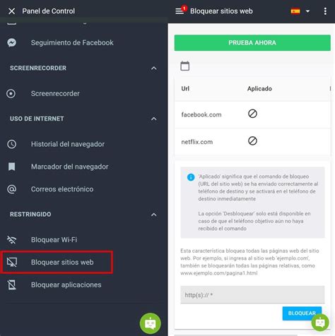 cómo bloquear páginas de internet en el celular android guía paso a paso