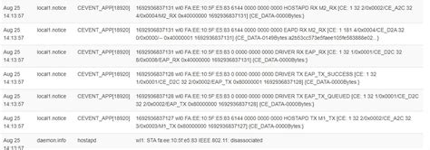 Help Analysing Router Logs Rhomenetworking