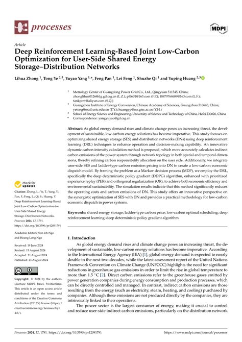 pdf deep reinforcement learning based joint low carbon optimization