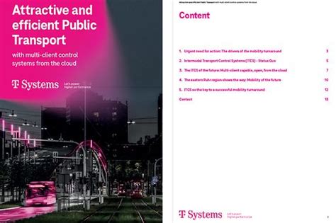 Itcs Oplossingen Voor Openbaar Vervoerssystemen T Systems