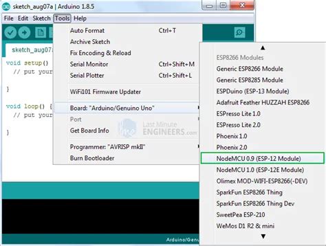 Insight Into Esp8266 Nodemcu Features And Using It With Arduino Ide