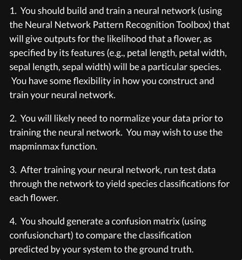 Solved 1 You Should Build And Train A Neural Network Using