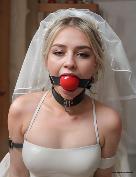 Ballgagged bride by emc-Gagology on DeviantArt