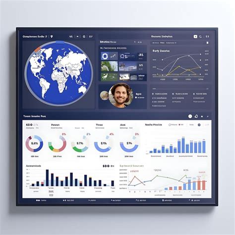Premium Ai Image Web Dashboard Hr Employee Performance Dashboard