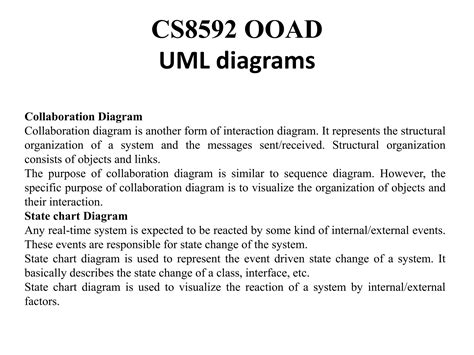 Cs8592 Ooad Unit 1 Ppt