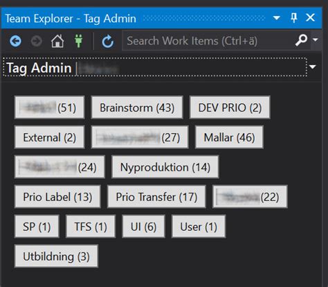 Where Do I Manage TFS Work Item Tags Such As Rename Or Delete Stack Overflow