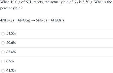 Solved When Calculating The Excess Reactant We Begin With Chegg Com