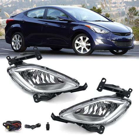 Shocklight Fog Lights Fit Cm31 For Hyundai Elantra 2011 2012 2013 A