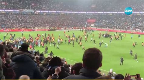 Масов бой на терена след футболен мач в Турция ВИДЕО Nova