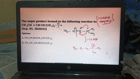 The Major Product Formed In The Following Reaction Is Mathrm{ch}{3} Ma
