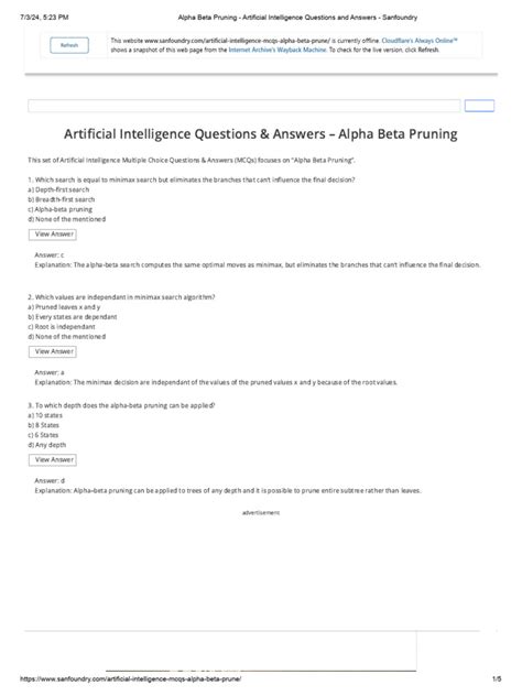 AI - Prune | PDF | Algorithms And Data Structures | Theoretical ...