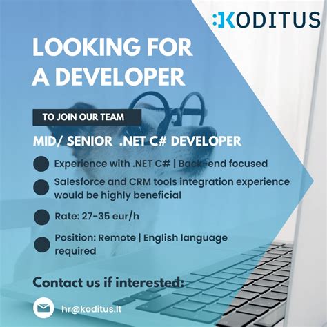 Koditus On Linkedin Dotnetdeveloper Opendotnetjobs Dotnetjobs