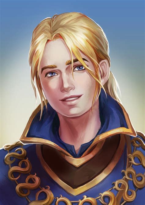 Anduin Wrynn By Lyna Zf On Deviantart