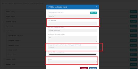 Menu Builder Edit Item Problem Issue Thedevdojo Voyager GitHub