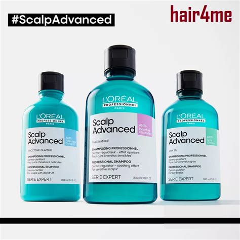 Loreal Professionnel Scalp Advanced Anti Oiliness Anti Discomfort Anti Dandruff Shampoo 500ml
