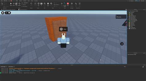animation not playing on opening closet scripting support developer