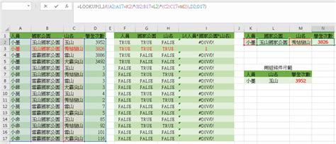 【excel】雙條件、多條件查詢 Multiple Conditions 墨菲莫非
