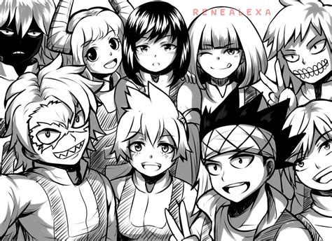 Kendou Itsuka Komori Kinoko Monoma Neito Kodai Yui Tetsutetsu Tetsutetsu And More Boku