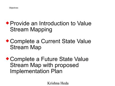 Value Stream Mapping Future State Ppt