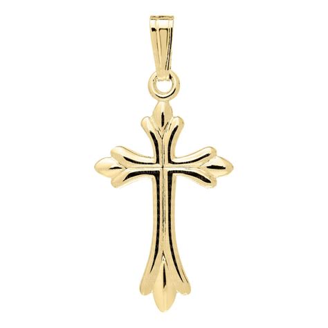 14k Gold Cross Pendant Necklace Smyth Jewelers