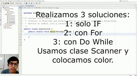 Alumno Aprobado Y Desaprobado Algoritmos En Java YouTube