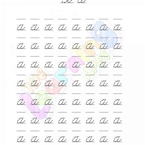 Libreng Printable Cursive Writing Worksheet The Learning Apps
