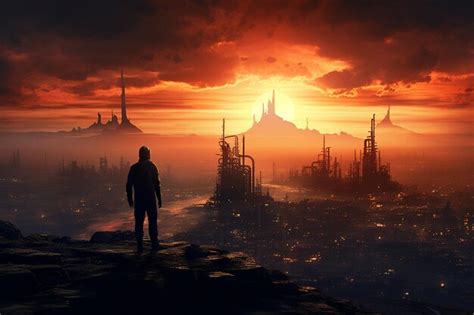 Premium Ai Image Operator On Sunset Generative Ai