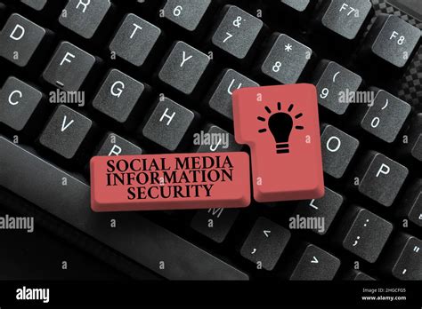 Handwriting Text Social Media Information Security Word Written On