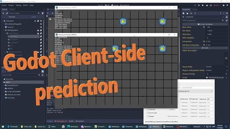 try to make client side prediction on godot youtube