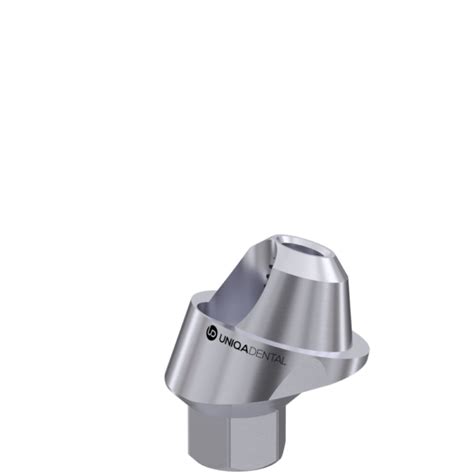 17° Angled Multi Unit Abutment D Type Internal Hex Rp Uniqa Dental