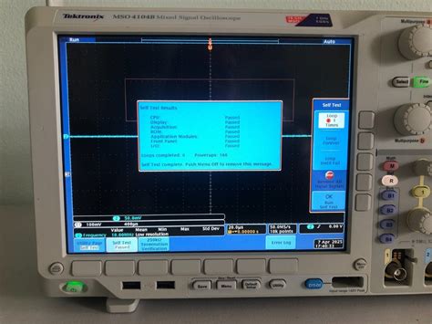 Tektronix Mso4104b Mixed Signal Oscilloscope 1ghz Bandwidth 5gsa 4