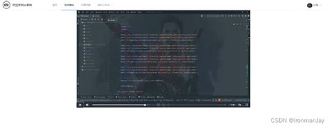SpringBoot和Vue集成视频播放组件基于SpringBoot和Vue的后台管理系统项目系列博客二十二 video js springboot CSDN博客